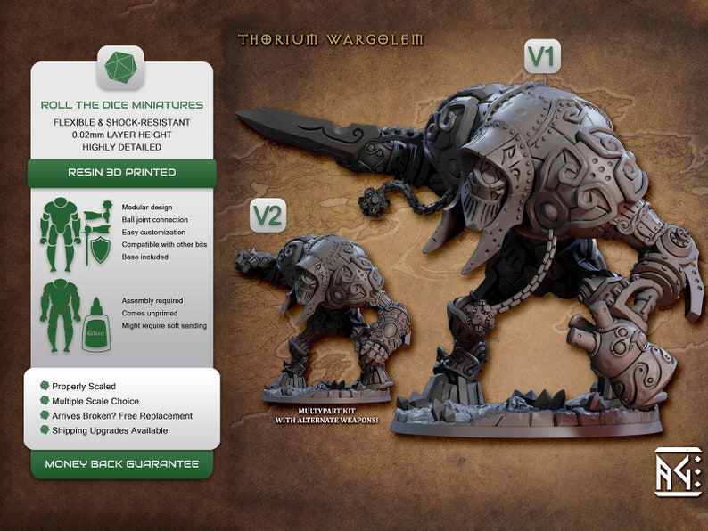 Warforged Titan Juggernaut Dnd 28mm 32mm Tabletop Miniature - Etsy ...