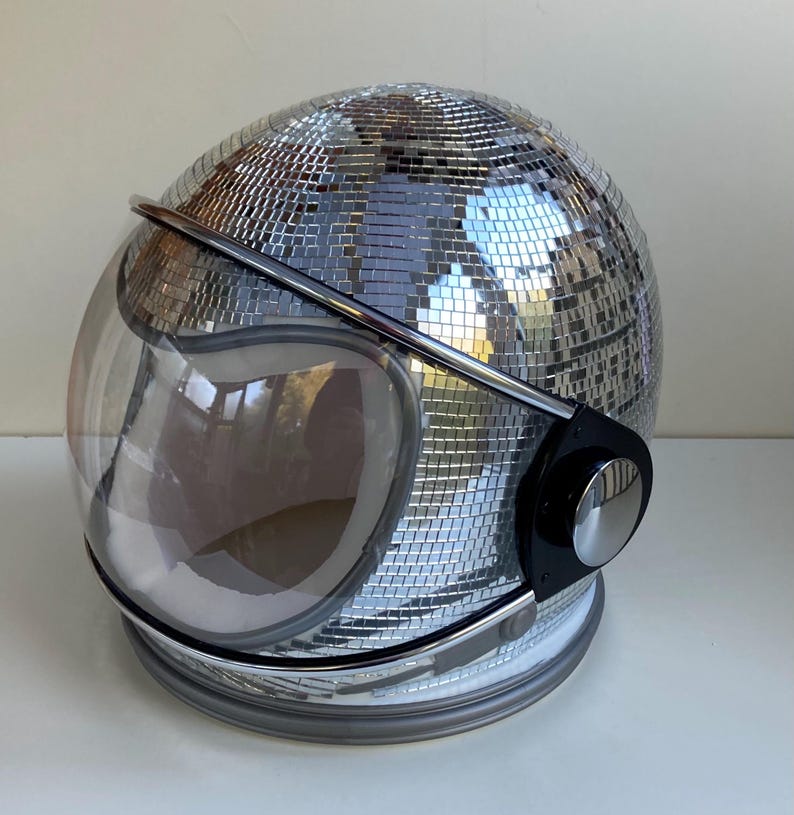 Glitter Ball Space Helmet - Etsy