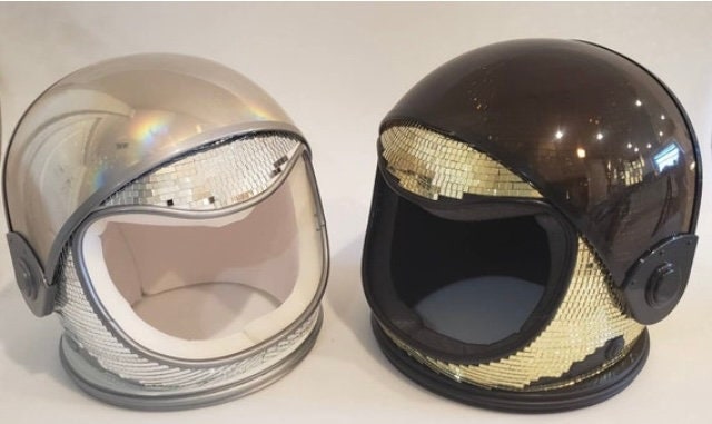 Glitter Ball Space Helmet - Etsy