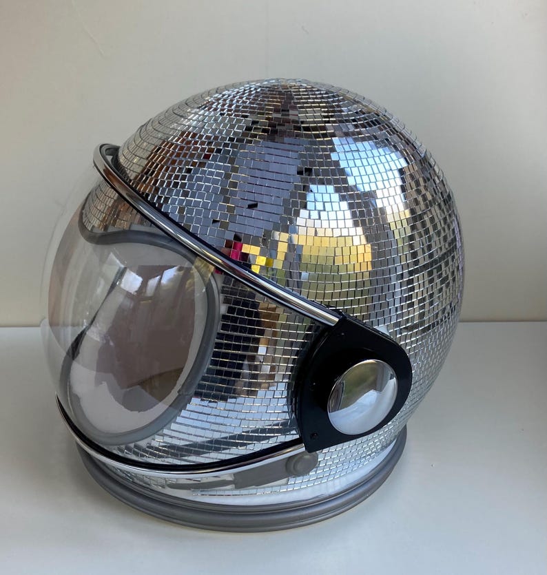 Glitter Ball Space Helmet - Etsy