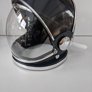 Deluxe Flip Visor Astronaut Helmet in White & Black - Etsy