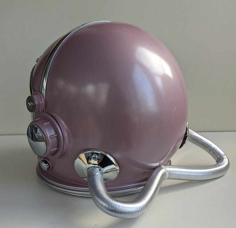 Pink Metallic Helmet as Seen in Maybelline Sky High - Etsy