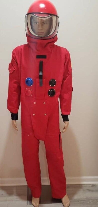 Red Space Suit
