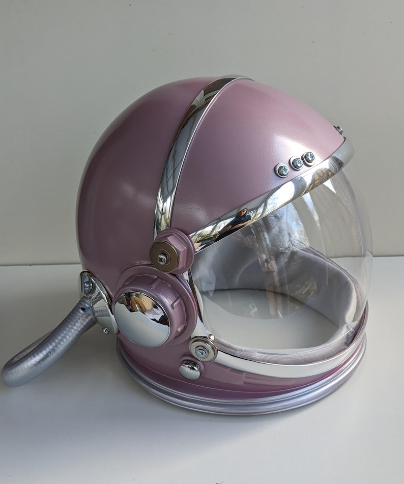 Pink Metallic Helmet as Seen in Maybelline Sky High - Etsy