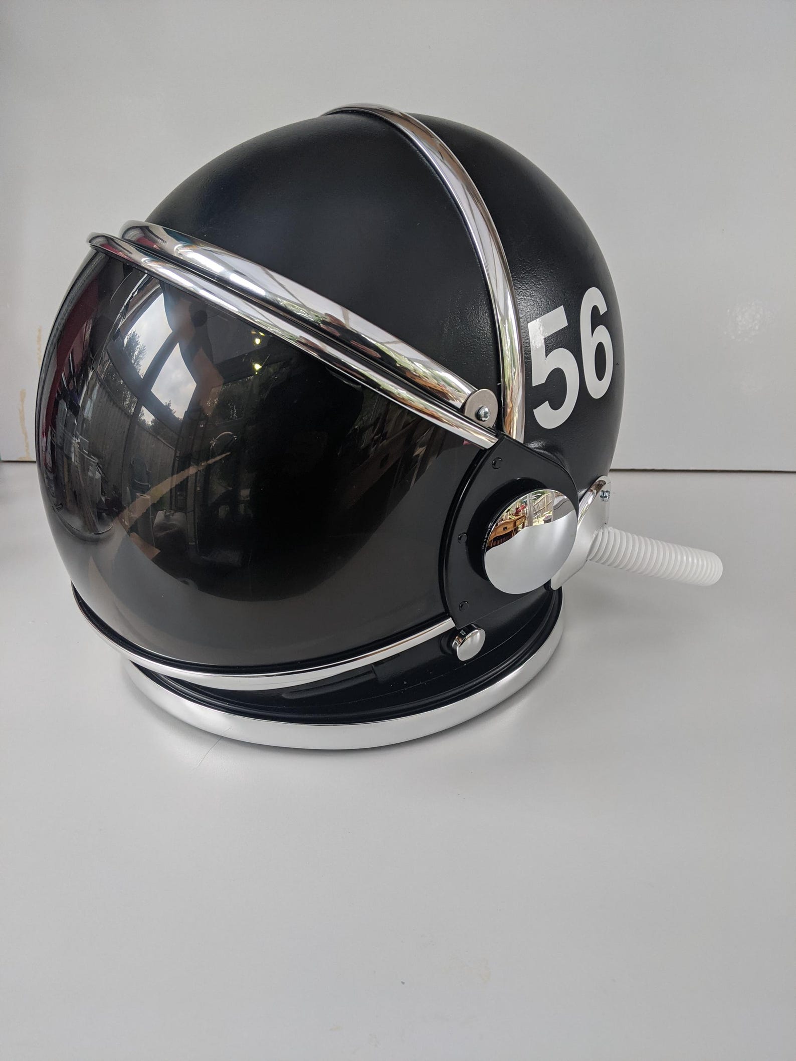 Deluxe Flip Visor Astronaut Helmet in White & Black - Etsy
