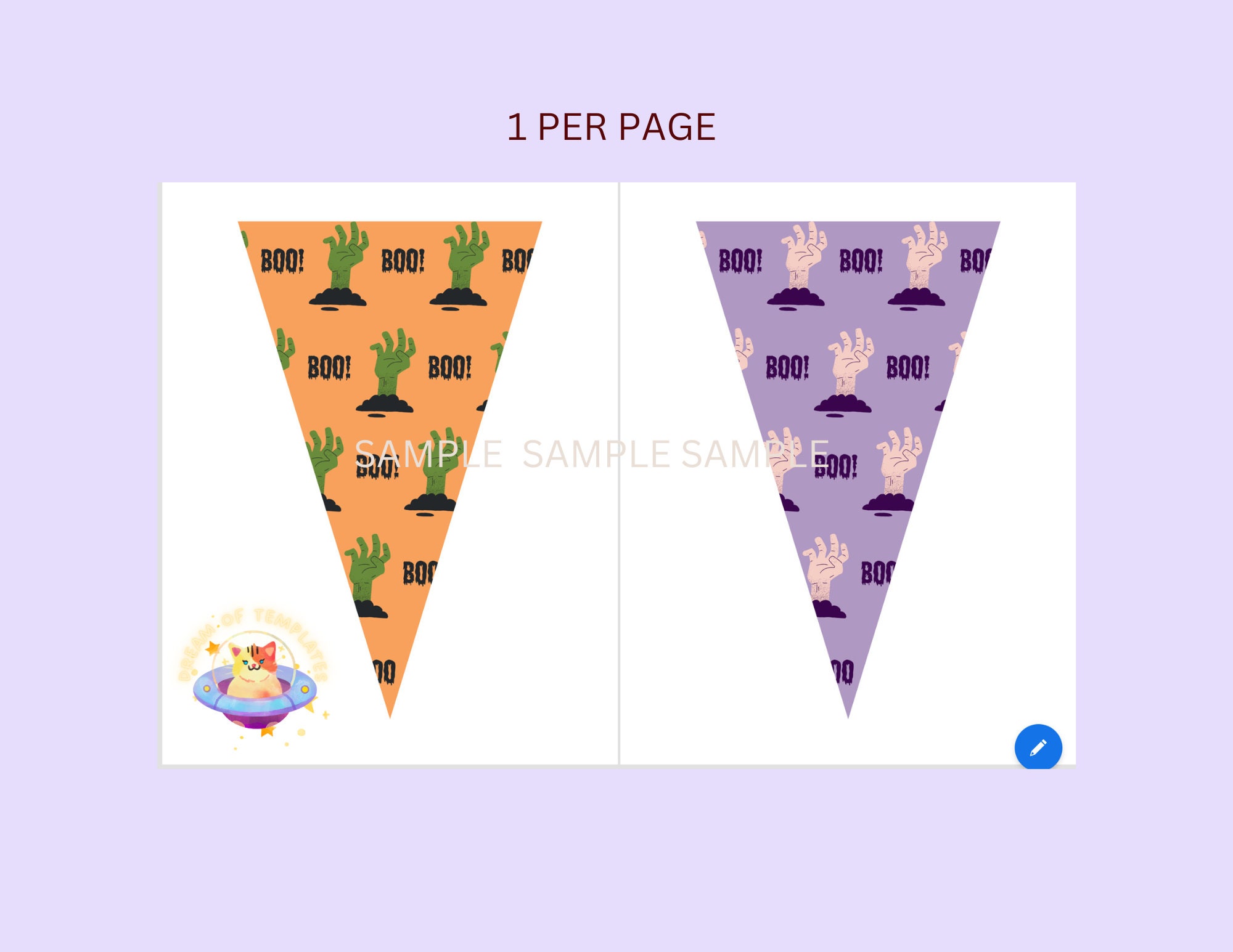 Halloween Printable Banner Boo Printable DIY Halloween - Etsy