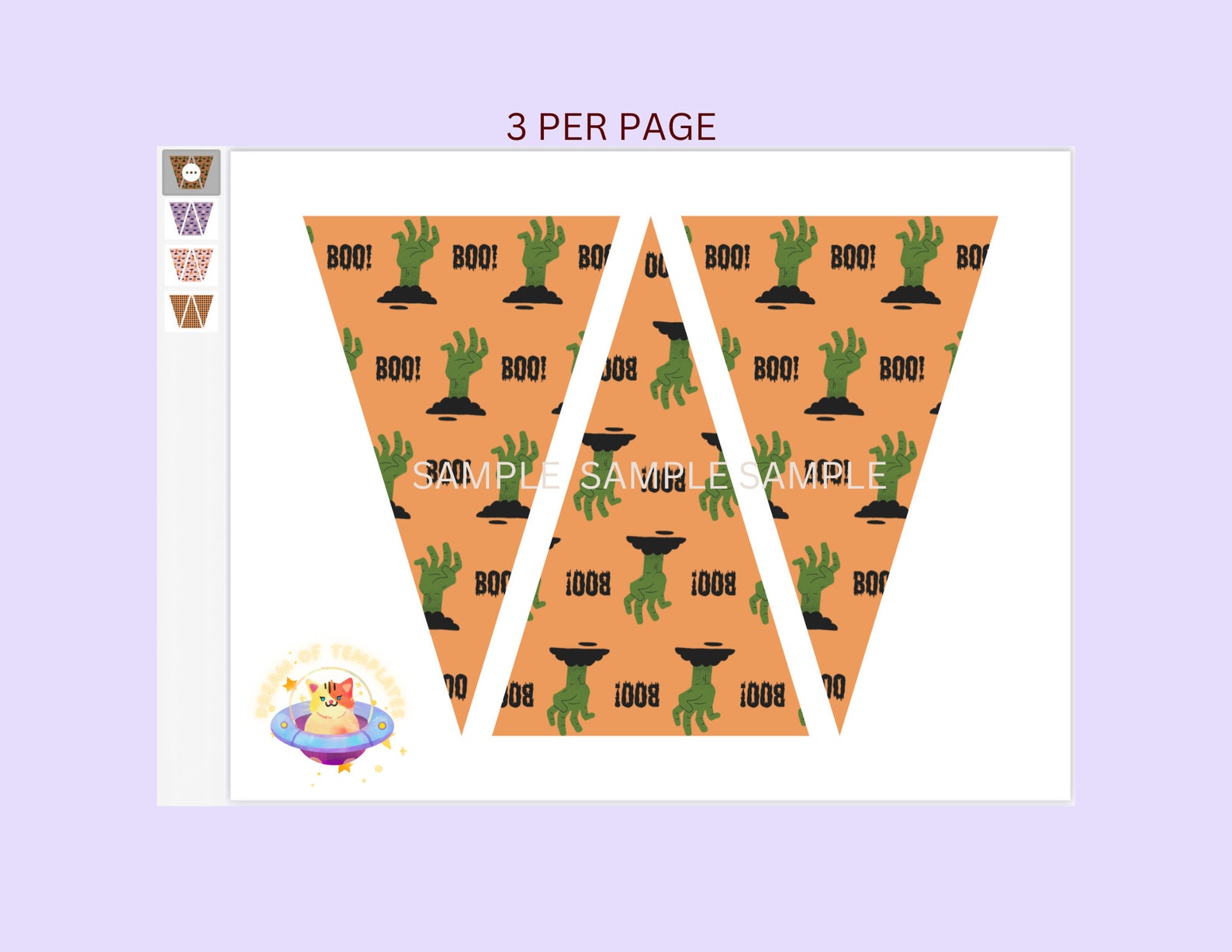 Halloween Printable Banner Boo Printable DIY Halloween - Etsy