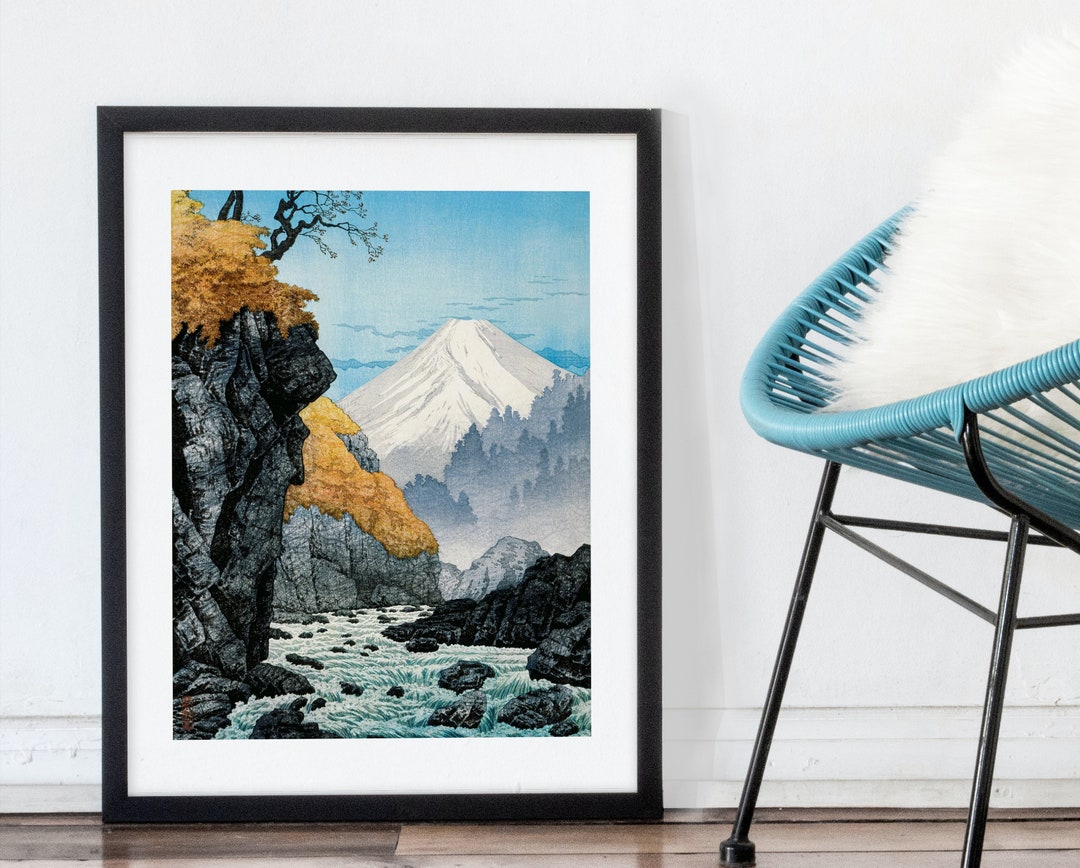 Foot of Mount Ashitaka 1932 by Hiroaki Takahashi Museum-quality Poster ...