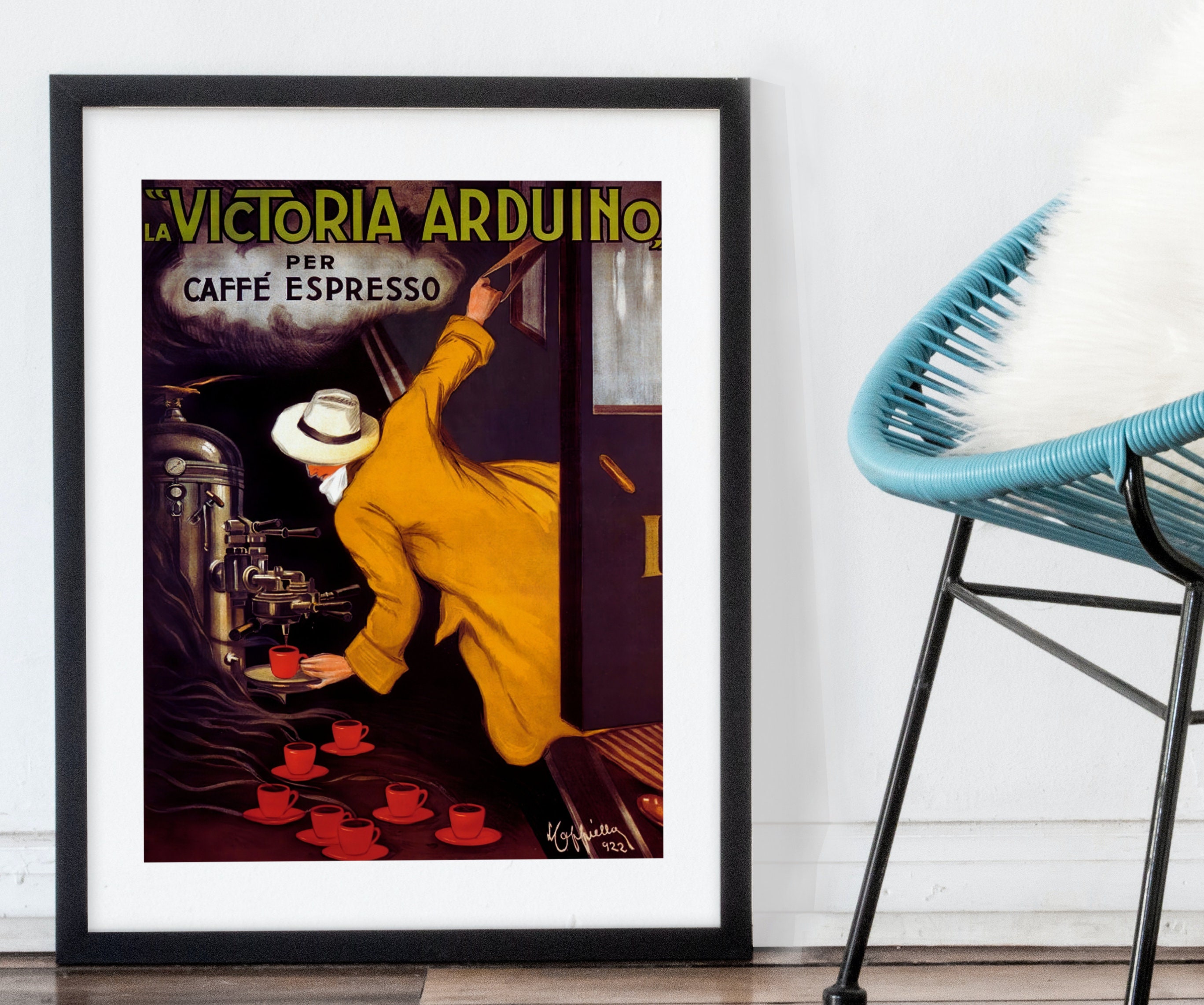 Advertising Poster for Victoria Arduino by Leonetto Cappiello 1922 ...