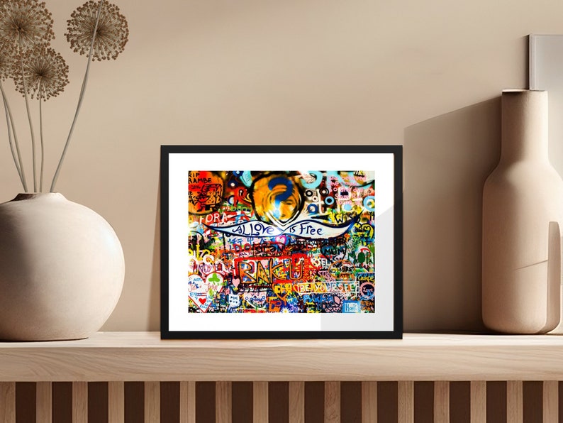 Graffiti Wall Art Urban Street Art Museum-quality Poster unframed - Etsy