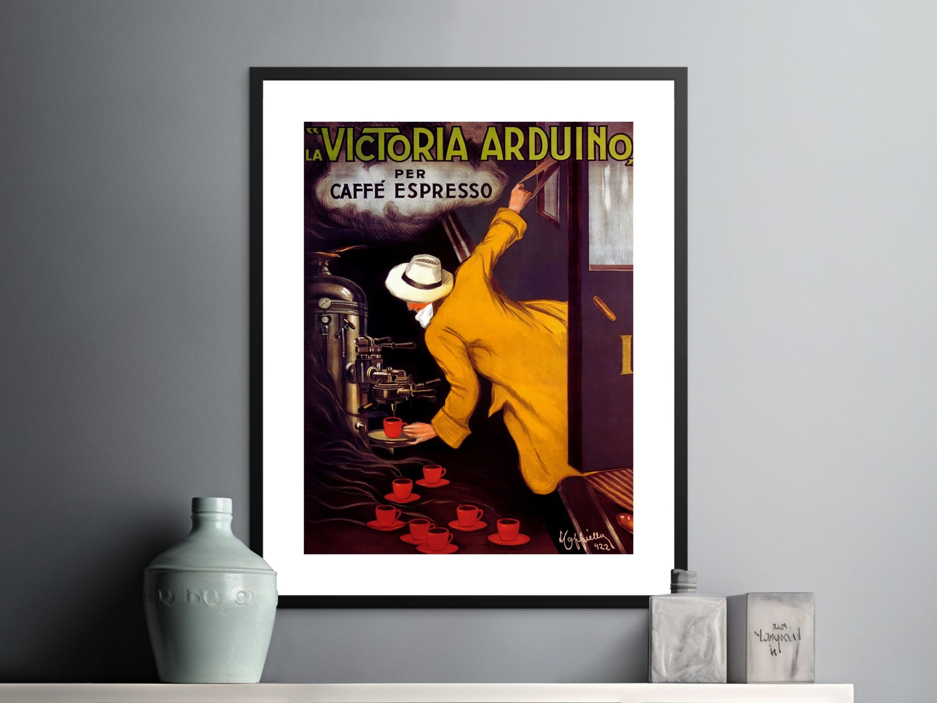 Advertising Poster for Victoria Arduino by Leonetto Cappiello 1922 ...