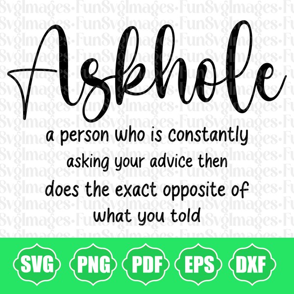 Askhole T Shirt - Etsy