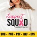 Support Squad Breast Cancer Warrior SVG PNG Files - Etsy
