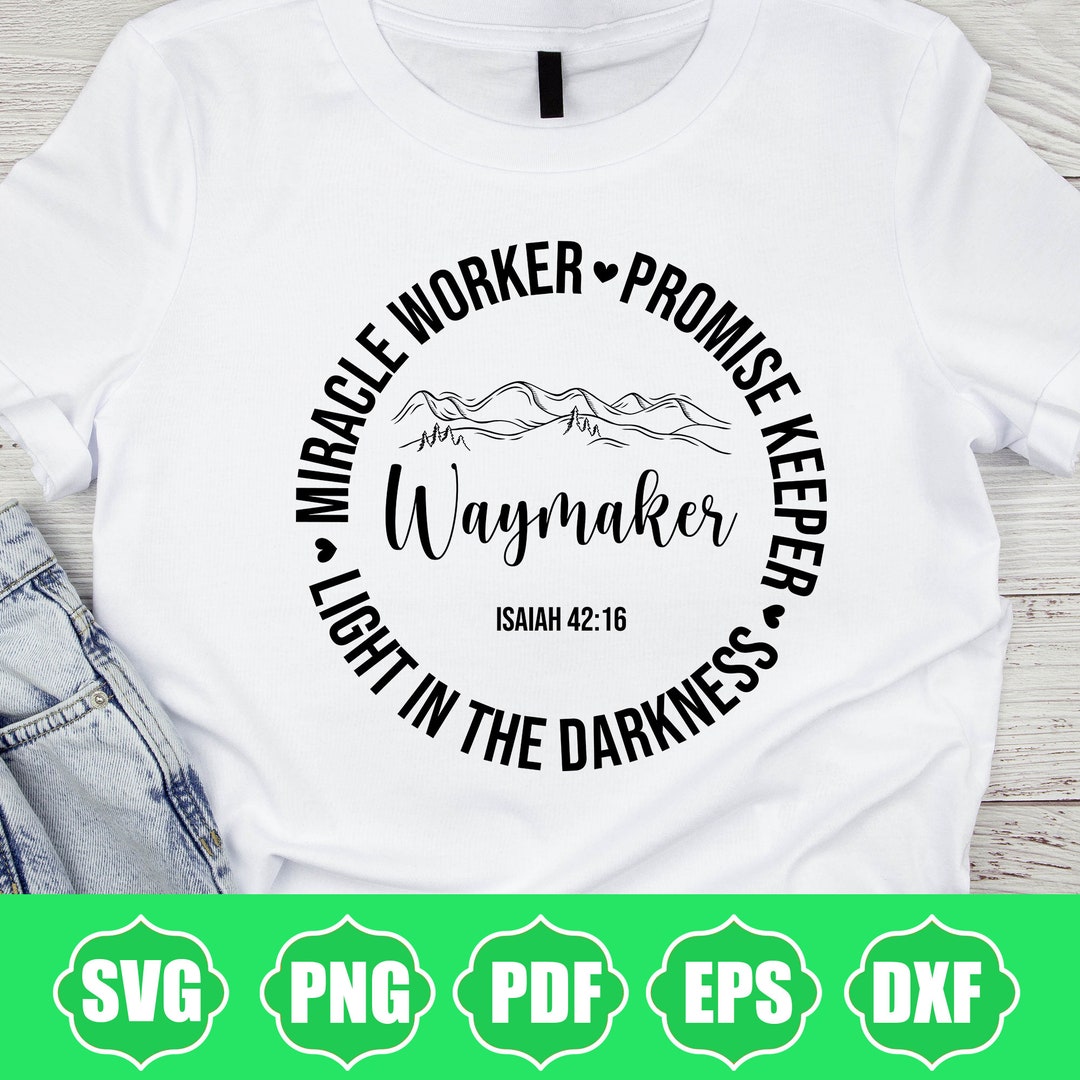 Waymaker SVG, Christian SVG, Cut File, Cricut, Scripture SVG, Bible ...