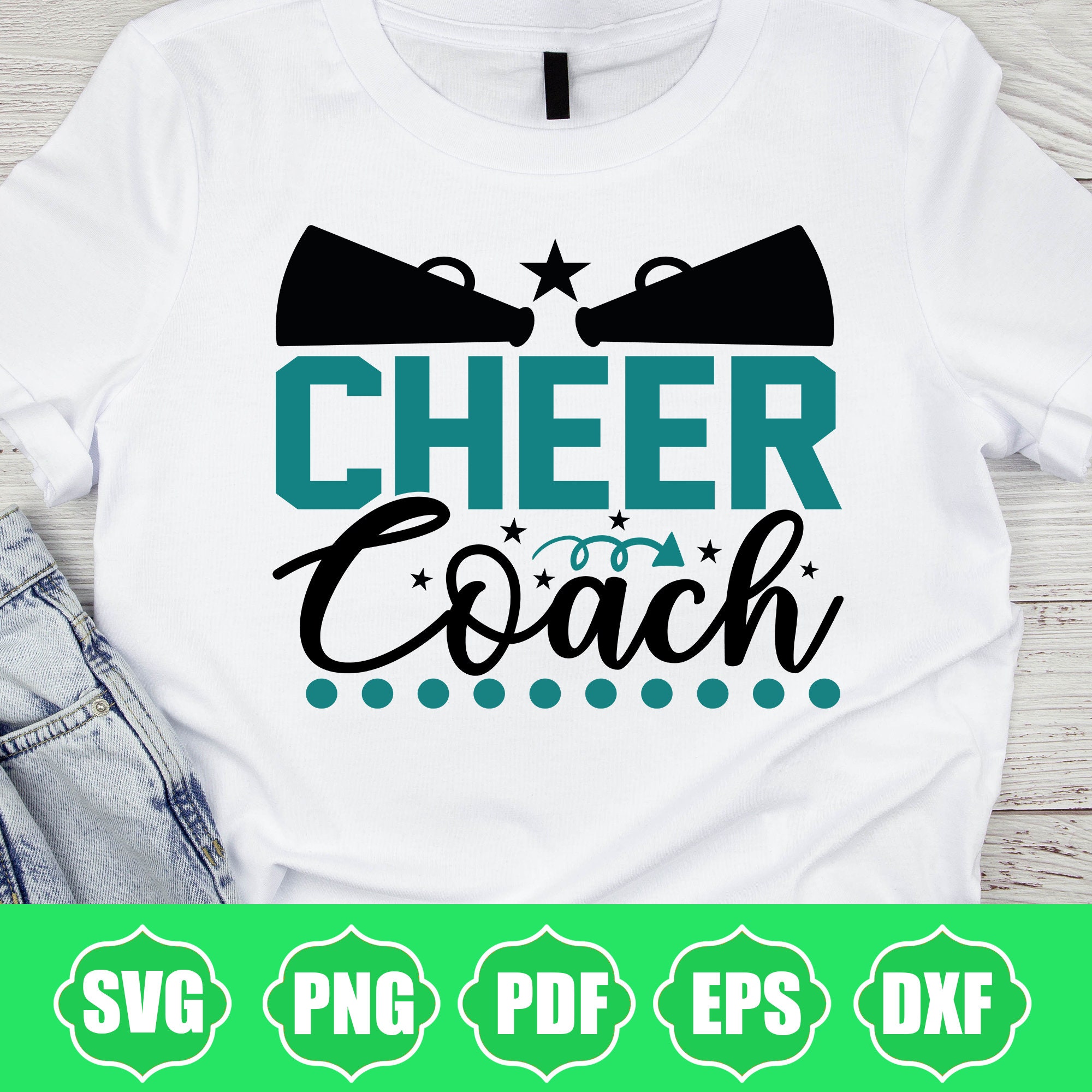 Cheer Coach, Cheer SVG, Cheerleading Svg, Cheer Svg, Cheer Life Svg ...