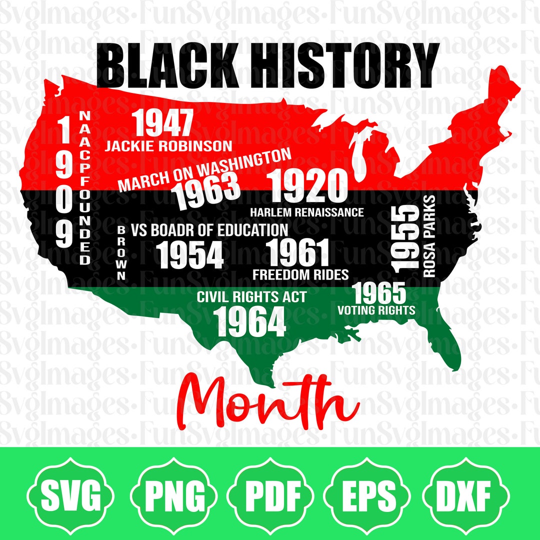 United States Black History, US Black History, Cutting File, Black ...