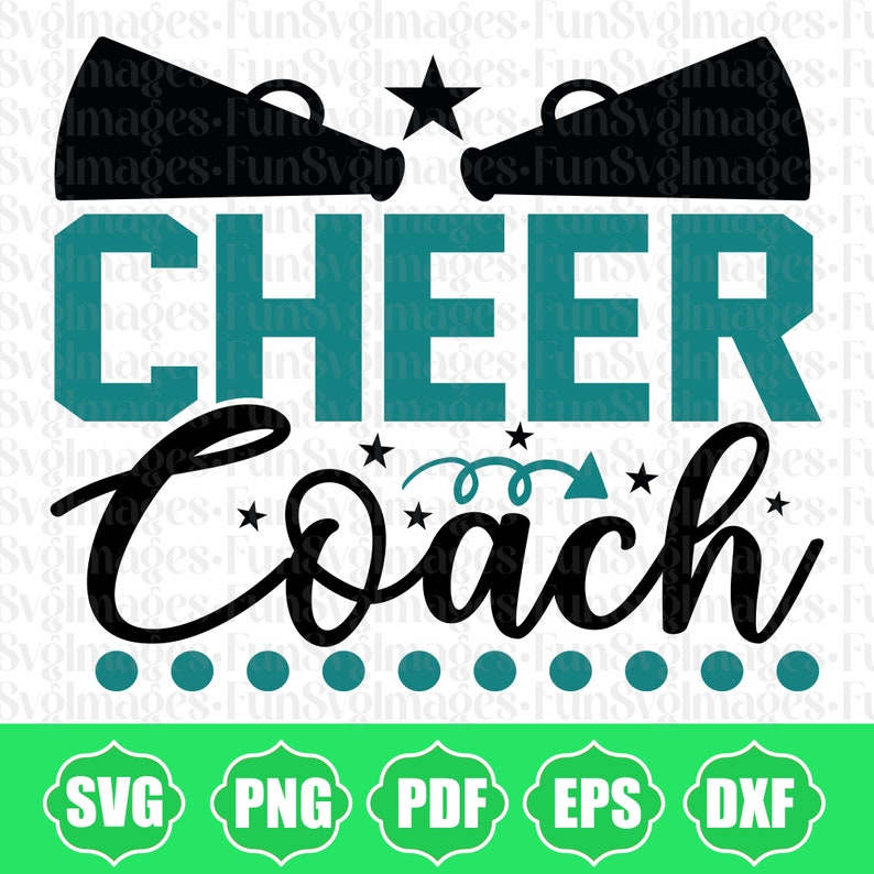 Cheer Coach, Cheer SVG, Cheerleading Svg, Cheer Svg, Cheer Life Svg ...