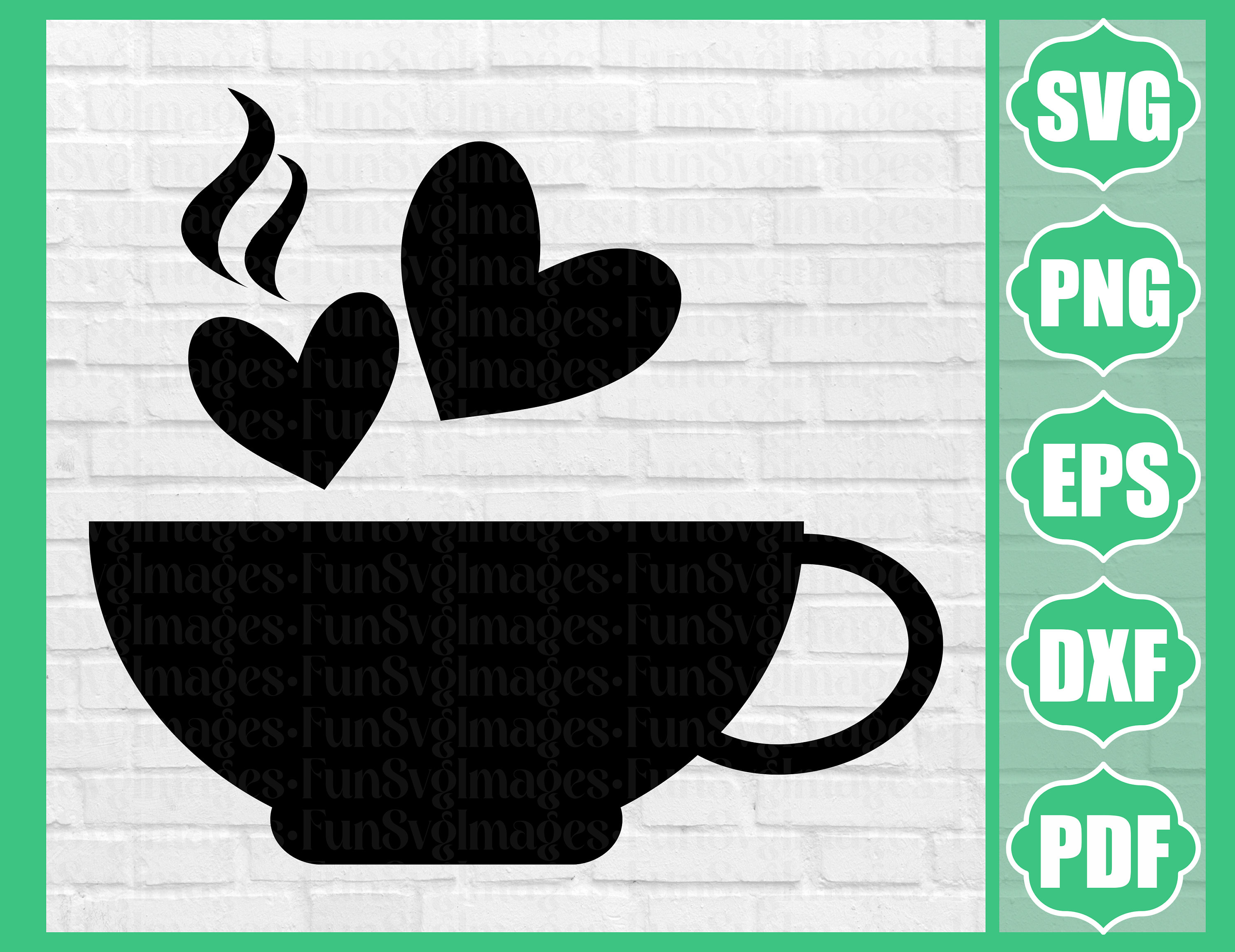 COFFEE CUP SVG Bundle, Coffee Cup Clipart Bundle, Coffee Cup Svg Files ...