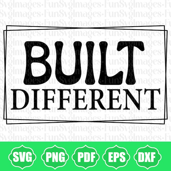 Built Different - Etsy