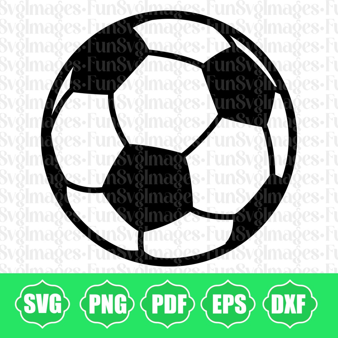 Soccer Ball SVG Files, Football Cut Files, Soccer Ball Vector Files ...