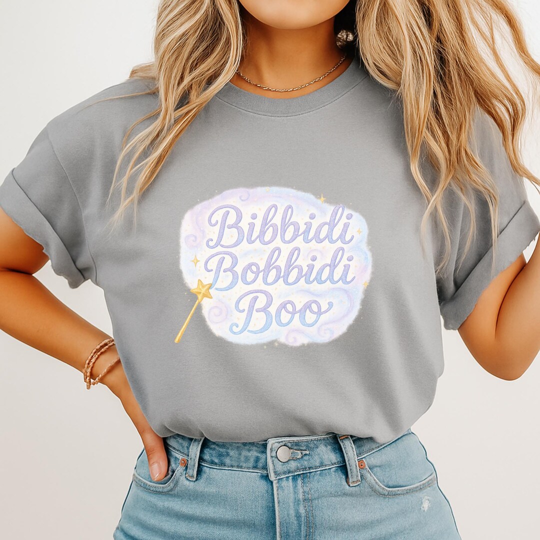 Bibbidi Bobbidi Boo PNG Digital Download | Halloween Magic Quote ...