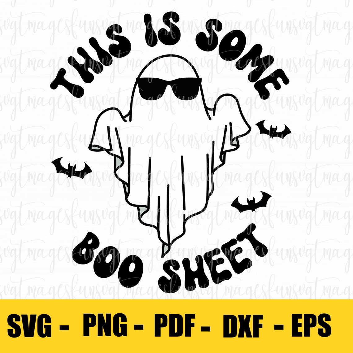This is Some Boo Sheet SVG Halloween Svg Boo Sheet Shirt - Etsy