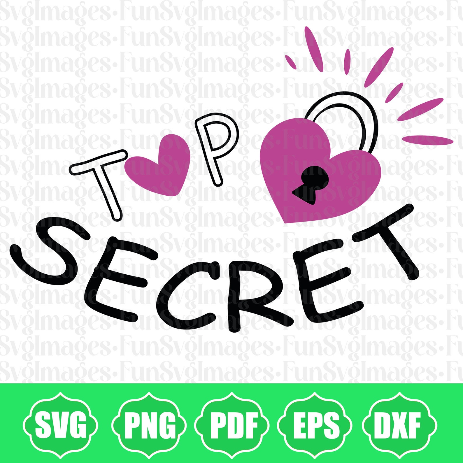 Top Secret, Plotter File, COSMETIC BAG Svg Png, Makeup Bag Svg, Beauty Bag Svg, Makeup Bag Svg ...