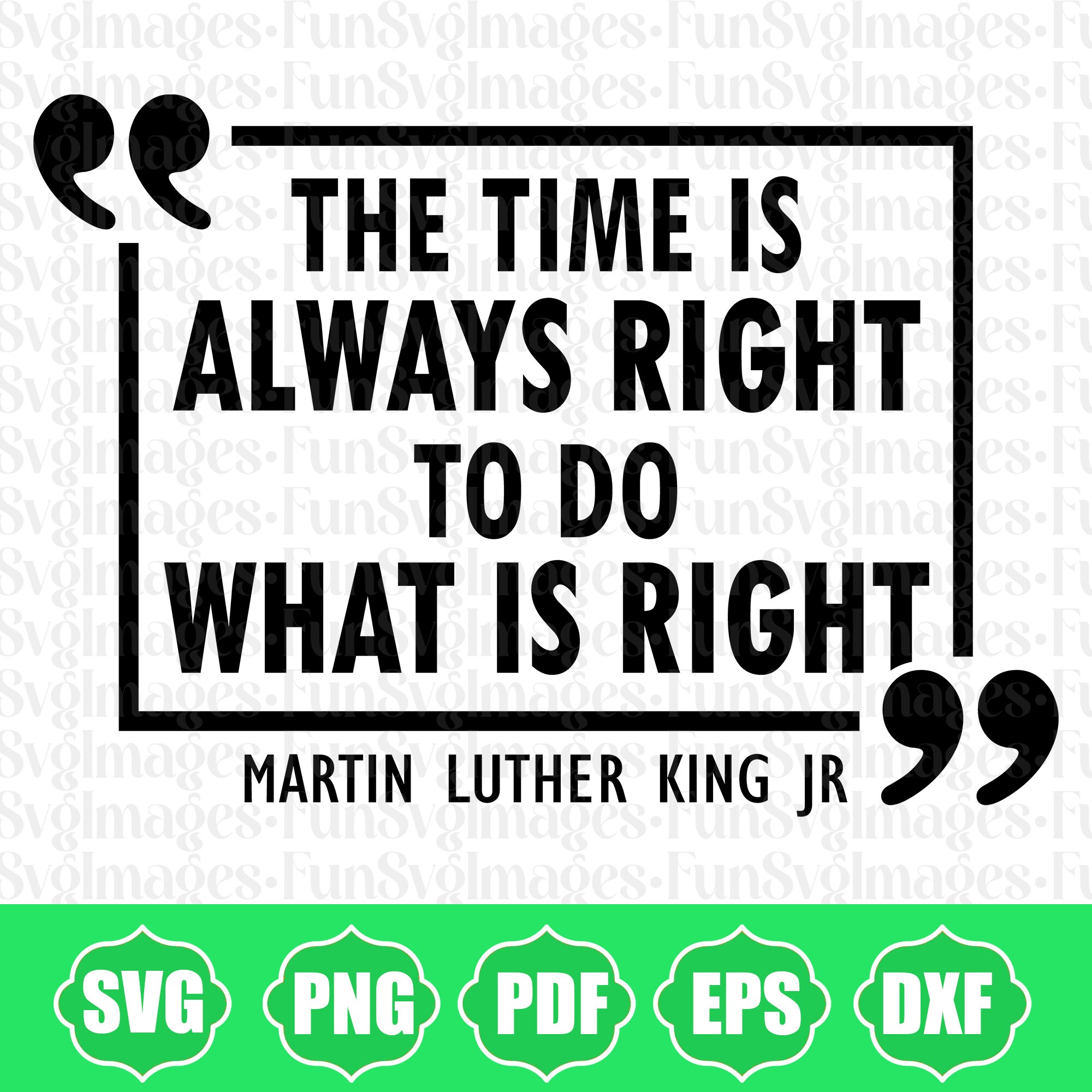 Martin Luther King Jr Quote Svg | Black History Svg | Black Svg | Black ...