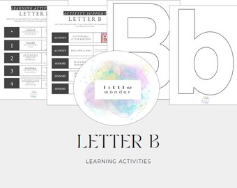 Letter of the Week I Toddler Learning Activities Digital Download ...