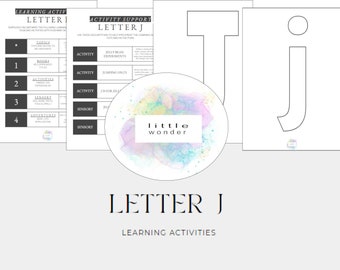 Letter of the Week I- Toddler Learning Activities- Digital Download ...