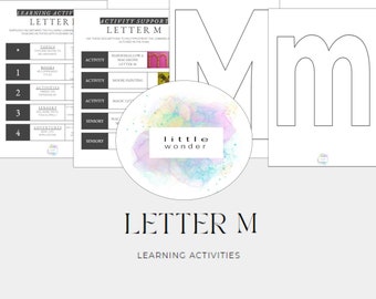 Letter of the Week I- Toddler Learning Activities- Digital Download ...