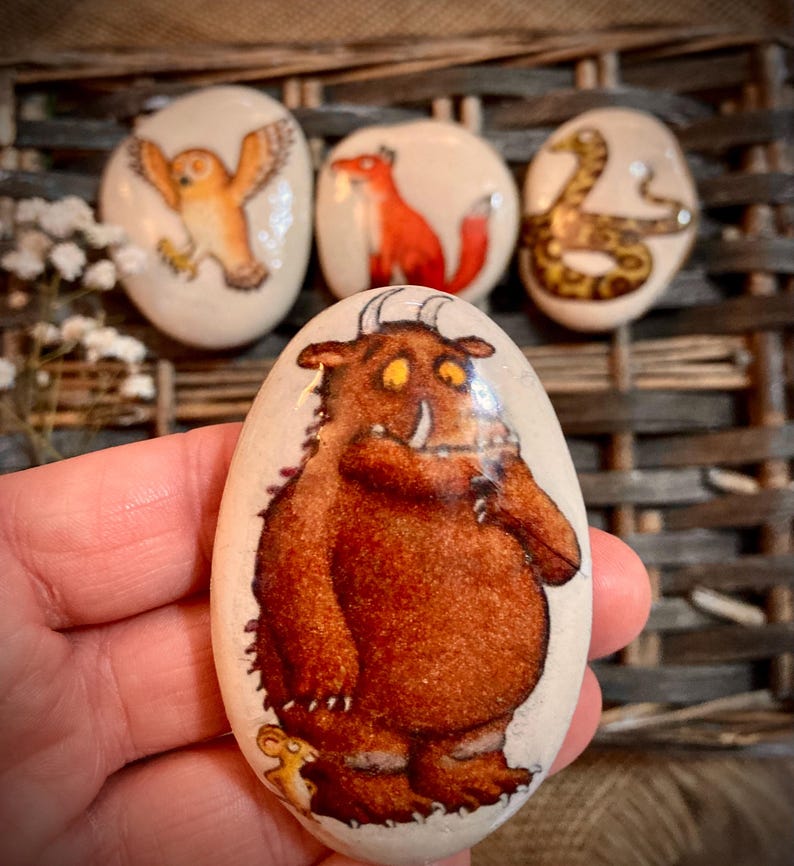 Gruffalo Pebbles, Gruffalo Keepsake Gift, Story Stones - Etsy