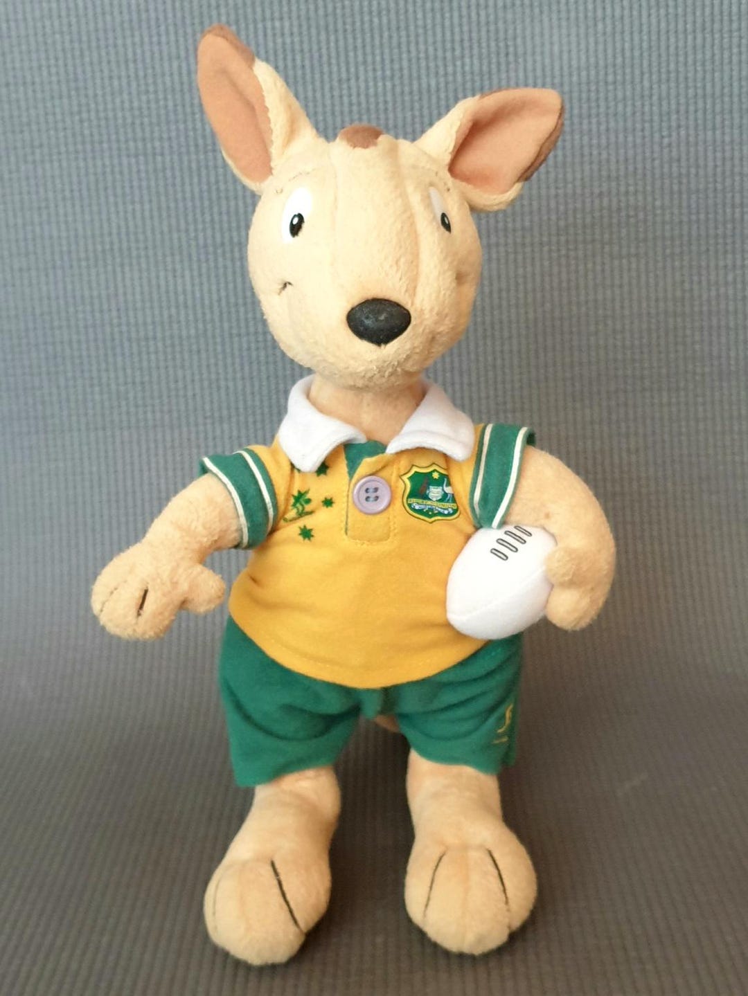 Wally Australian Wallabies Rugby Kangaroo Soft Plush Toy Mascot - Etsy