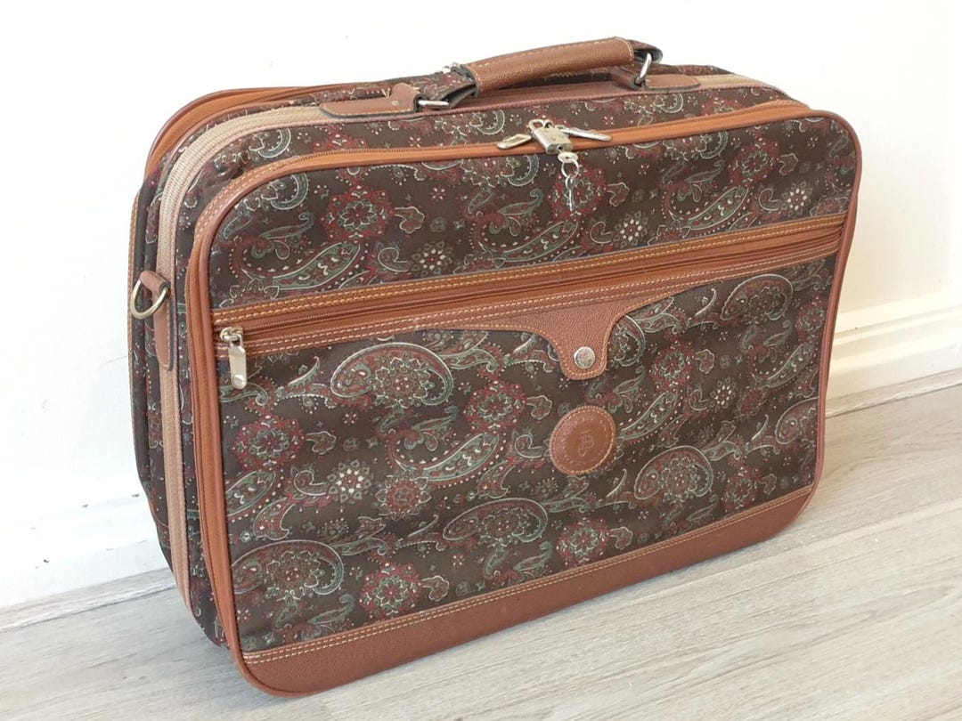 Vintage Luxury Suitcase From the 80s Jolly Bag Overnight Travel Bag - Etsy