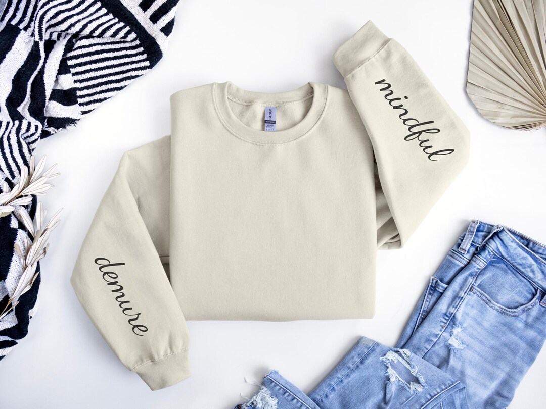 Very Demure Very Mindful Sweatshirt, Current Tiktok Trend, Demure ...