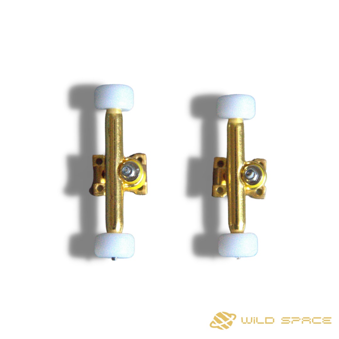 34mm Gold Professional Fingerboard Trucks Free Shipping Smooth ...
