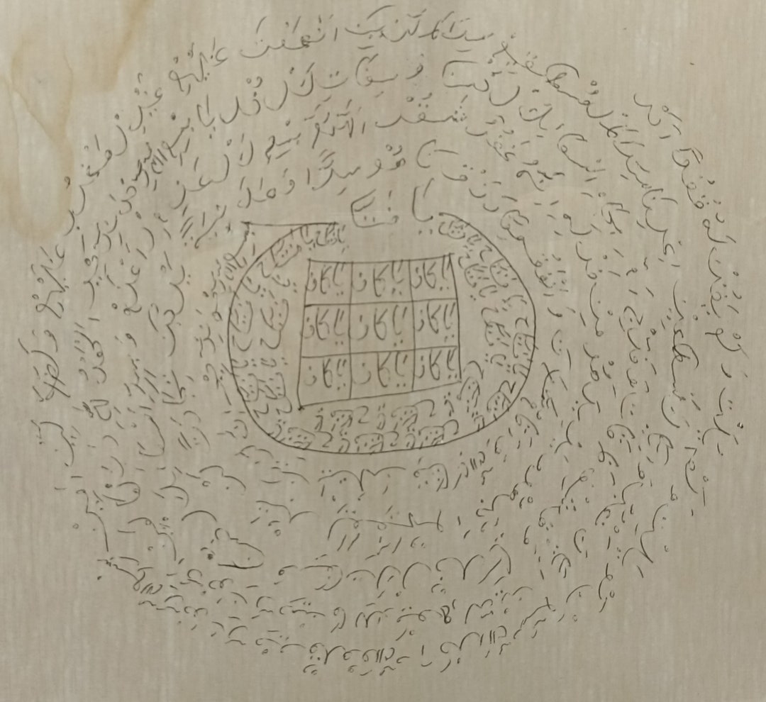 Rare 19th Century Ottoman 'ya Fettâh' Circular Amulet Islamic Art - Etsy