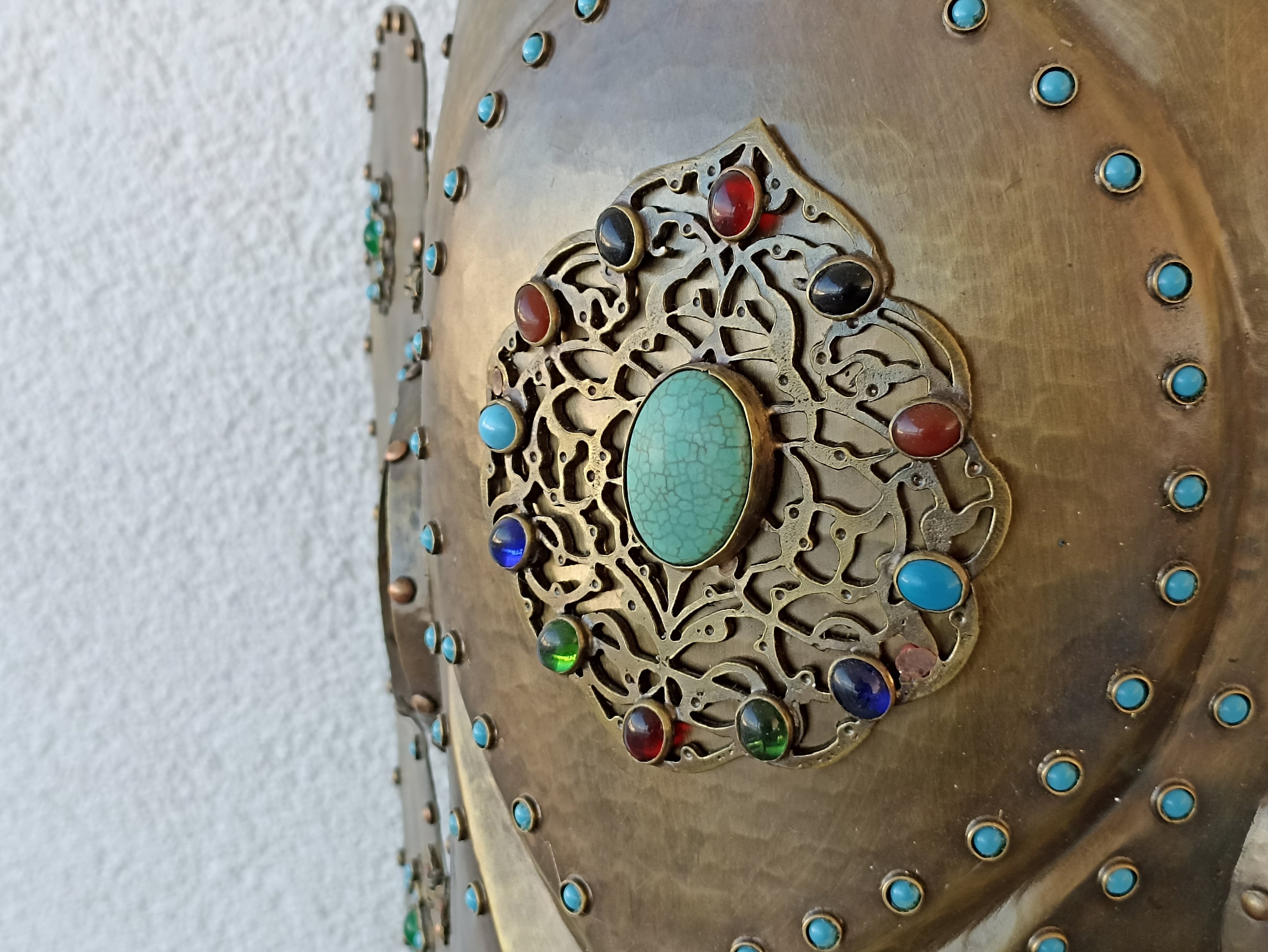 Large Suleiman the Magnificent's Horse Forehead Piece Copper With ...