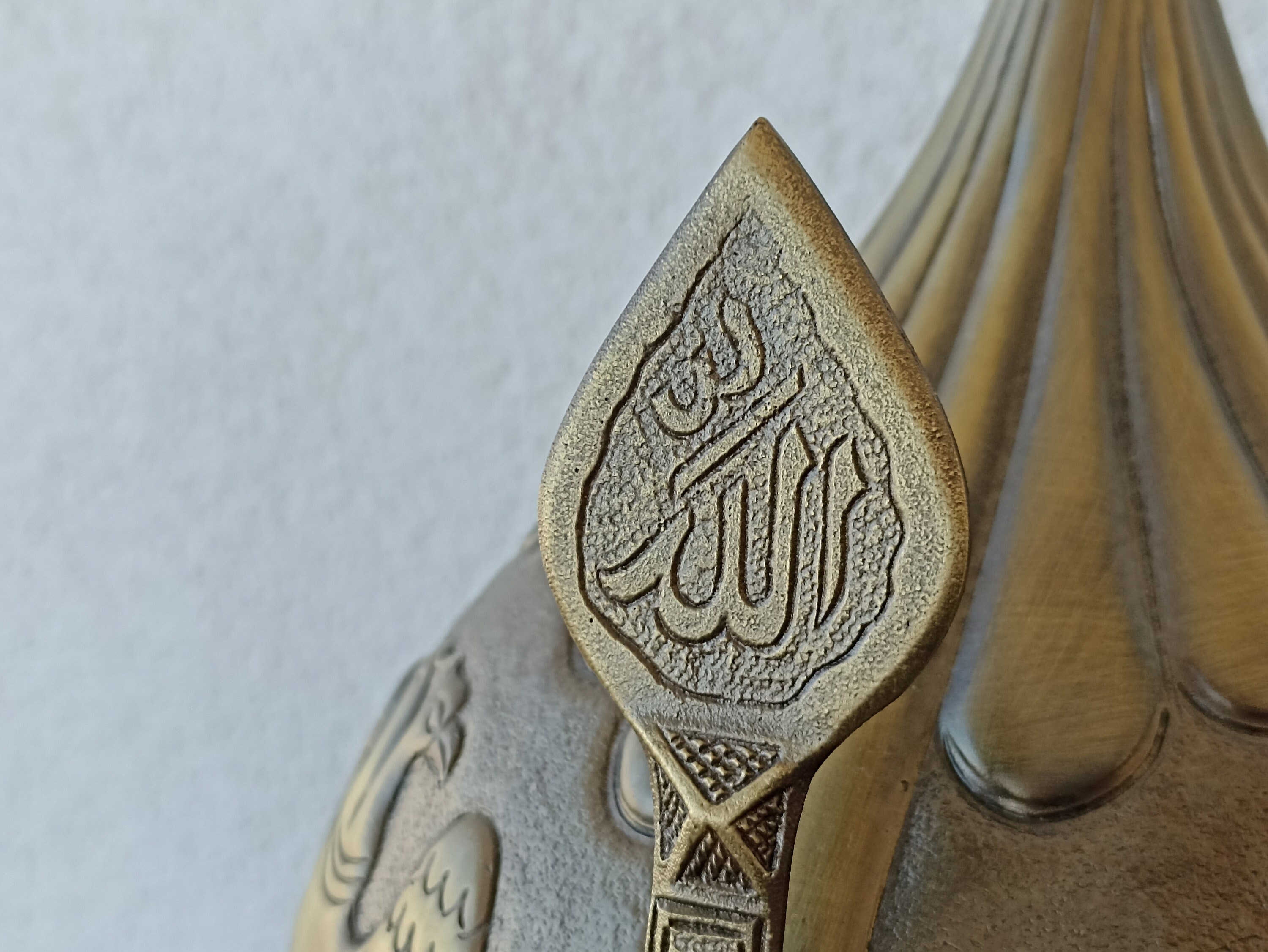Large Seljuk Empire Ruler's Helmet With Copper Embossing, Double-headed ...