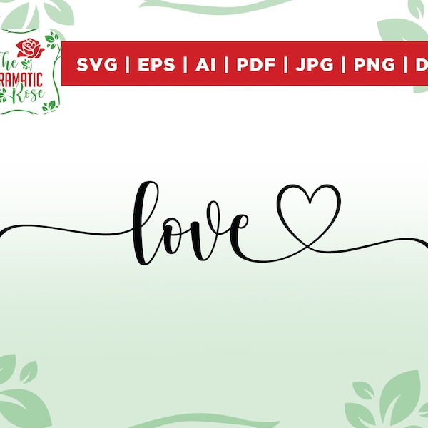 Heart Tail Script - Etsy