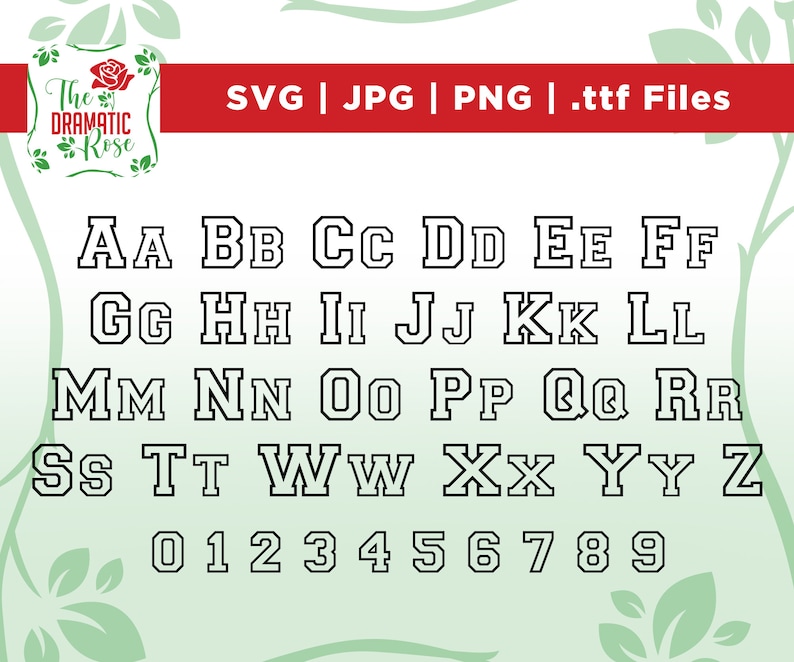 Sport Font Svg, Sport Font, Varsity Font, Font SVG, Sport Alphabet Svg ...