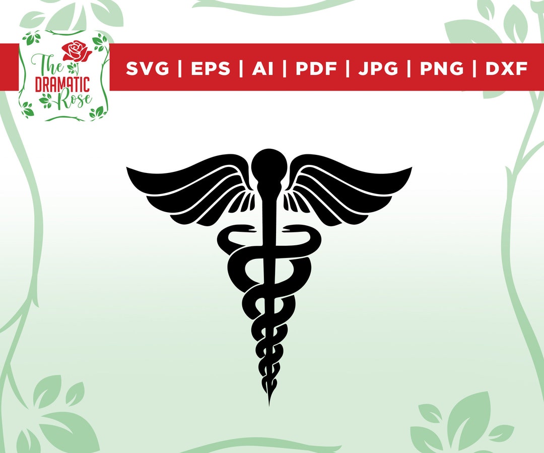 Medical Symbol SVG, Caduceus Svg, MD Svg, Star of Life Svg, Doctor Svg ...