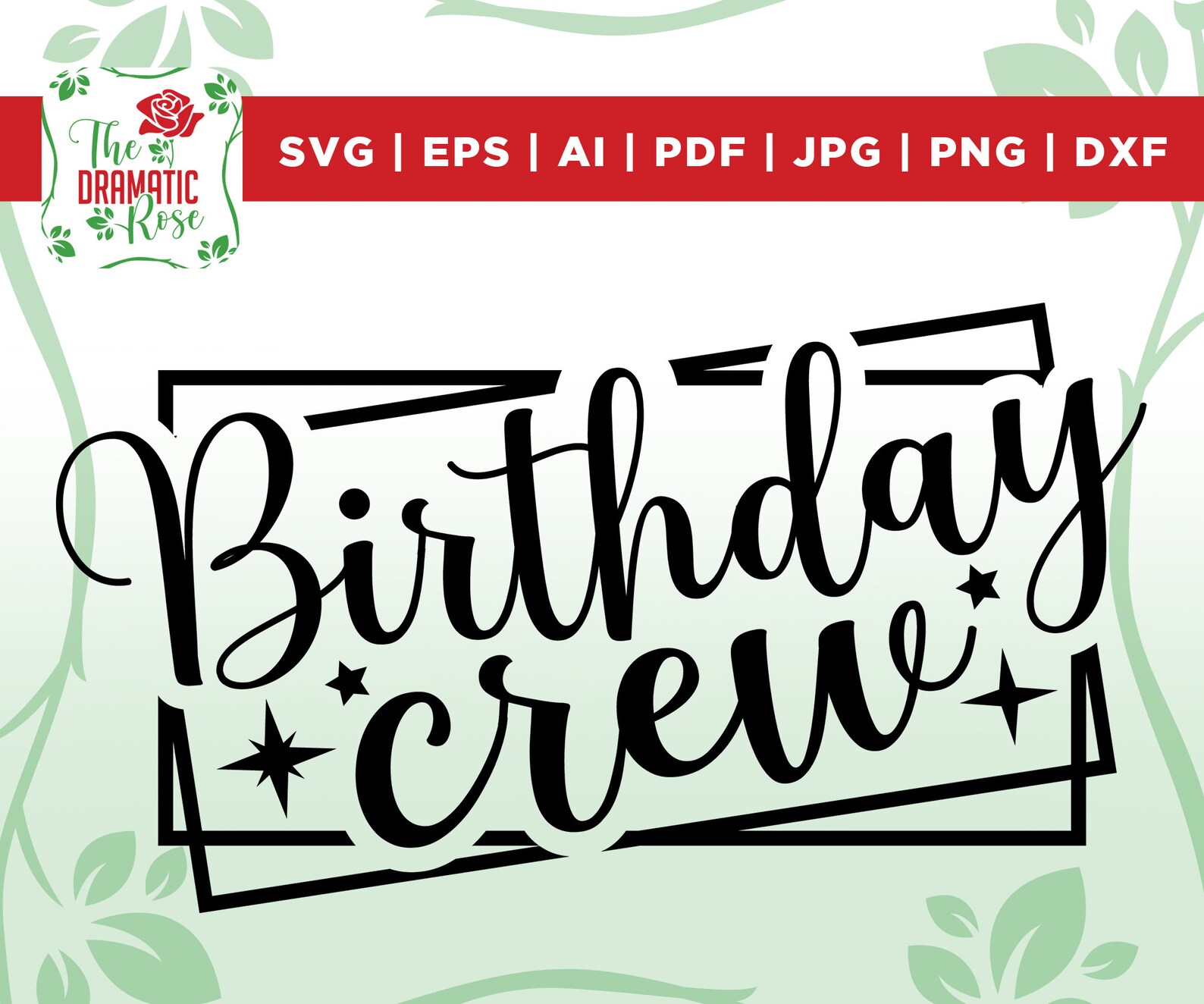 Birthday Crew Svg Birthday Svg Birthday Saying Svg Birthday - Etsy