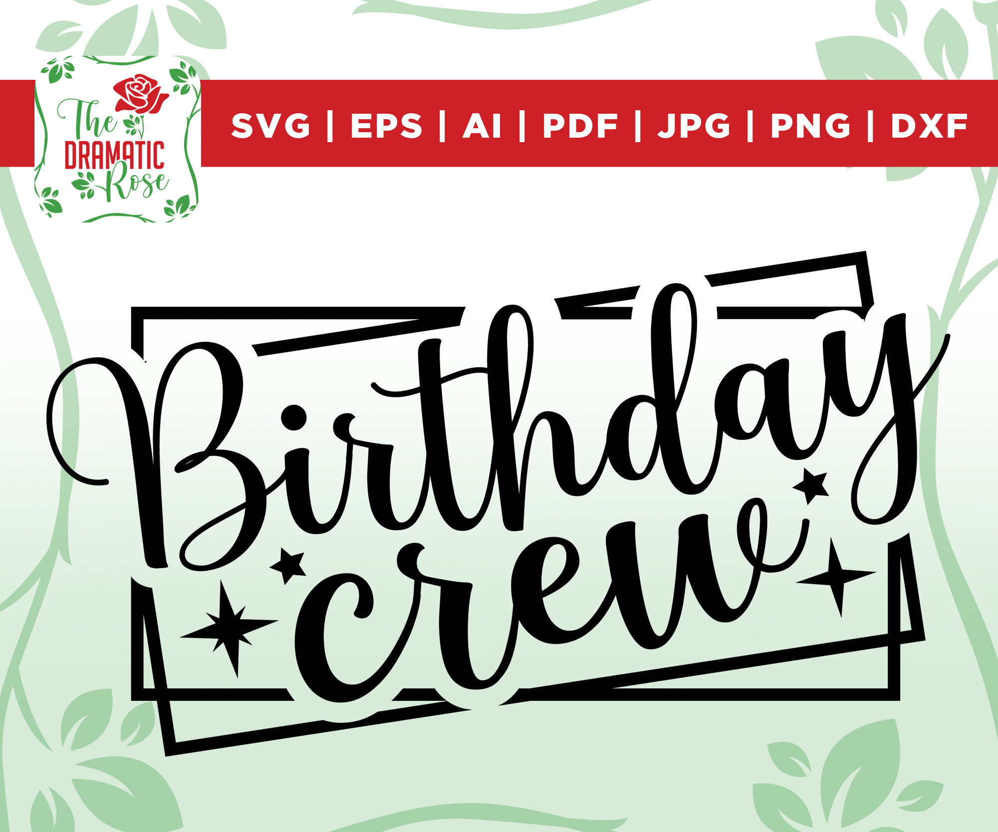 Birthday Crew Svg Birthday Svg Birthday Saying Svg Birthday - Etsy