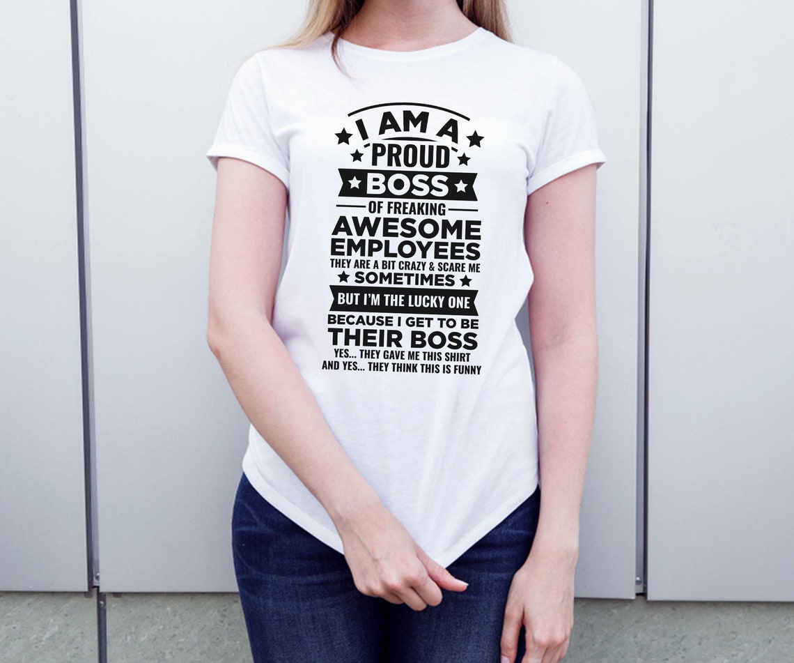 Proud Boss Svgproud Svg Boss Svg Awesome Employees Svg - Etsy UK