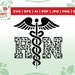 Medical Symbol RN Nurse Svgmedical Svgregistered Nurse - Etsy