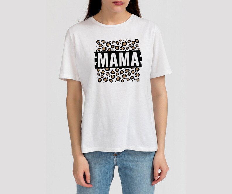 Mama Leopard SVG Mother Svg Mama Cut File Cricut Silhouette - Etsy