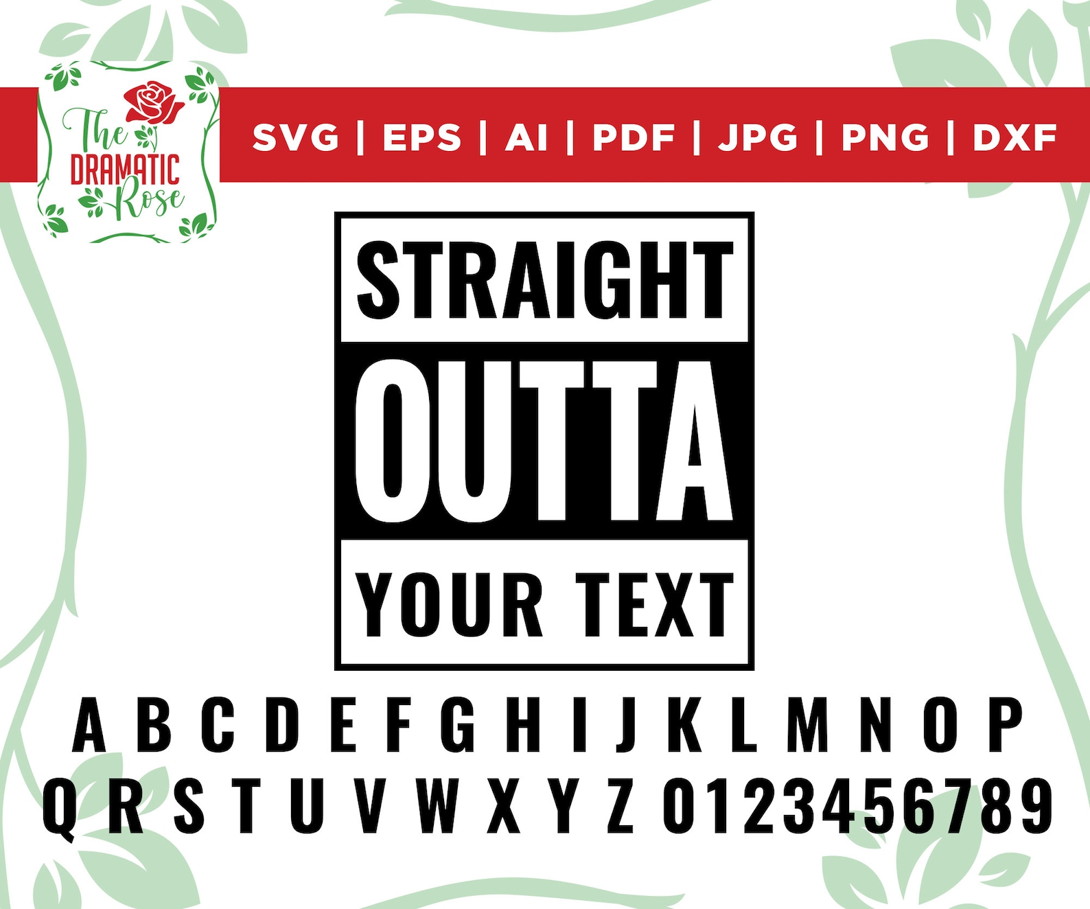 Straight Outta Compton Svg Straight Outta SVG Straight Outta - Etsy