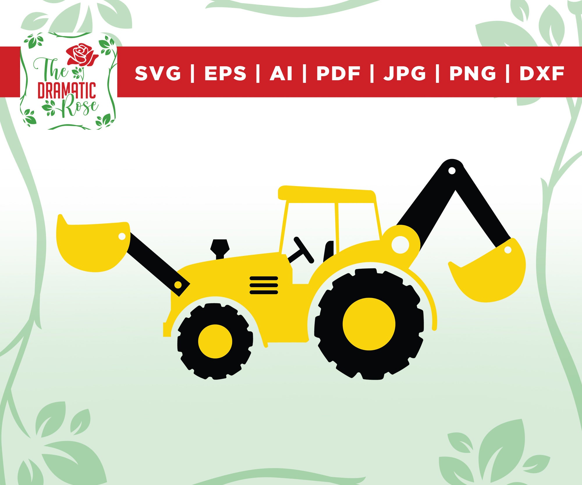 Excavator Svg Construction Svg Shirt Design Svg Svg Png - Etsy