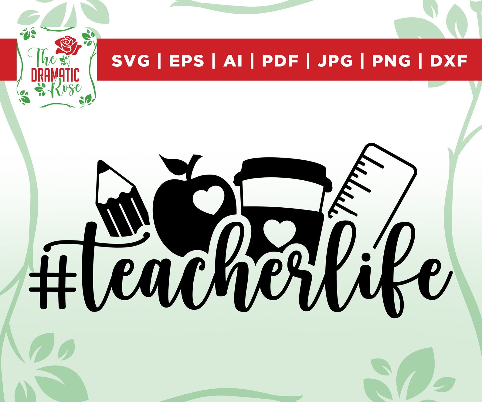 Teacher Life SVG Teacher Svg School Svg Back to School Svg - Etsy
